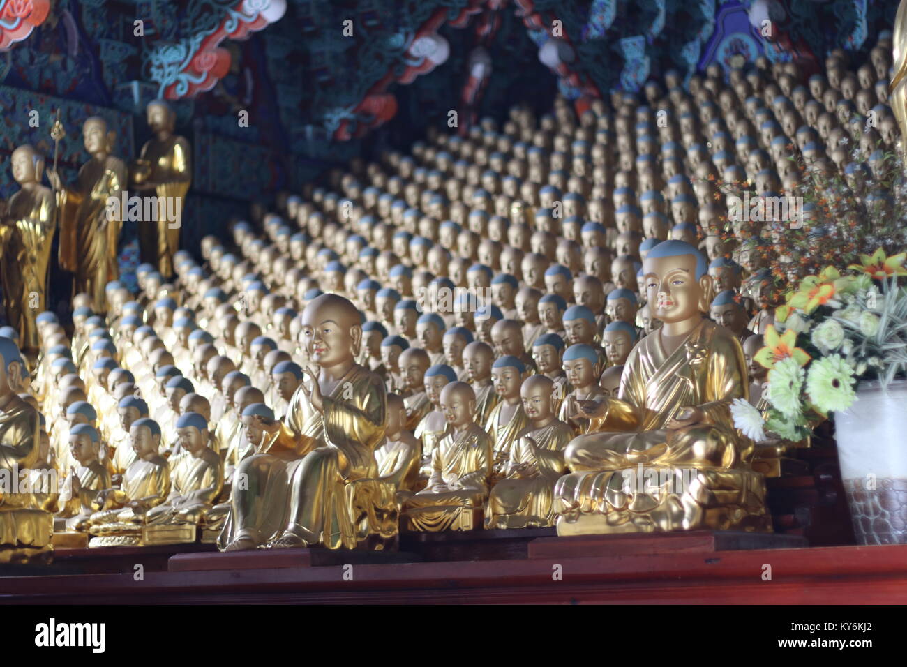 Temple at Songgwangsa in Jeollanamdo, Korea Stock Photo - Alamy