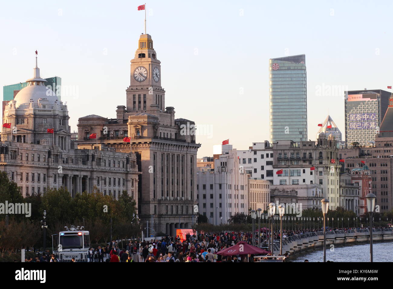 Colonial buildings on the Bund in Shanghai, China Stock Photo - Alamy