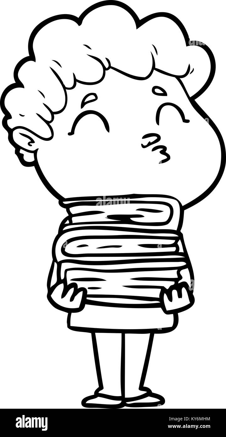 cartoon man pouting Stock Vector Image & Art - Alamy