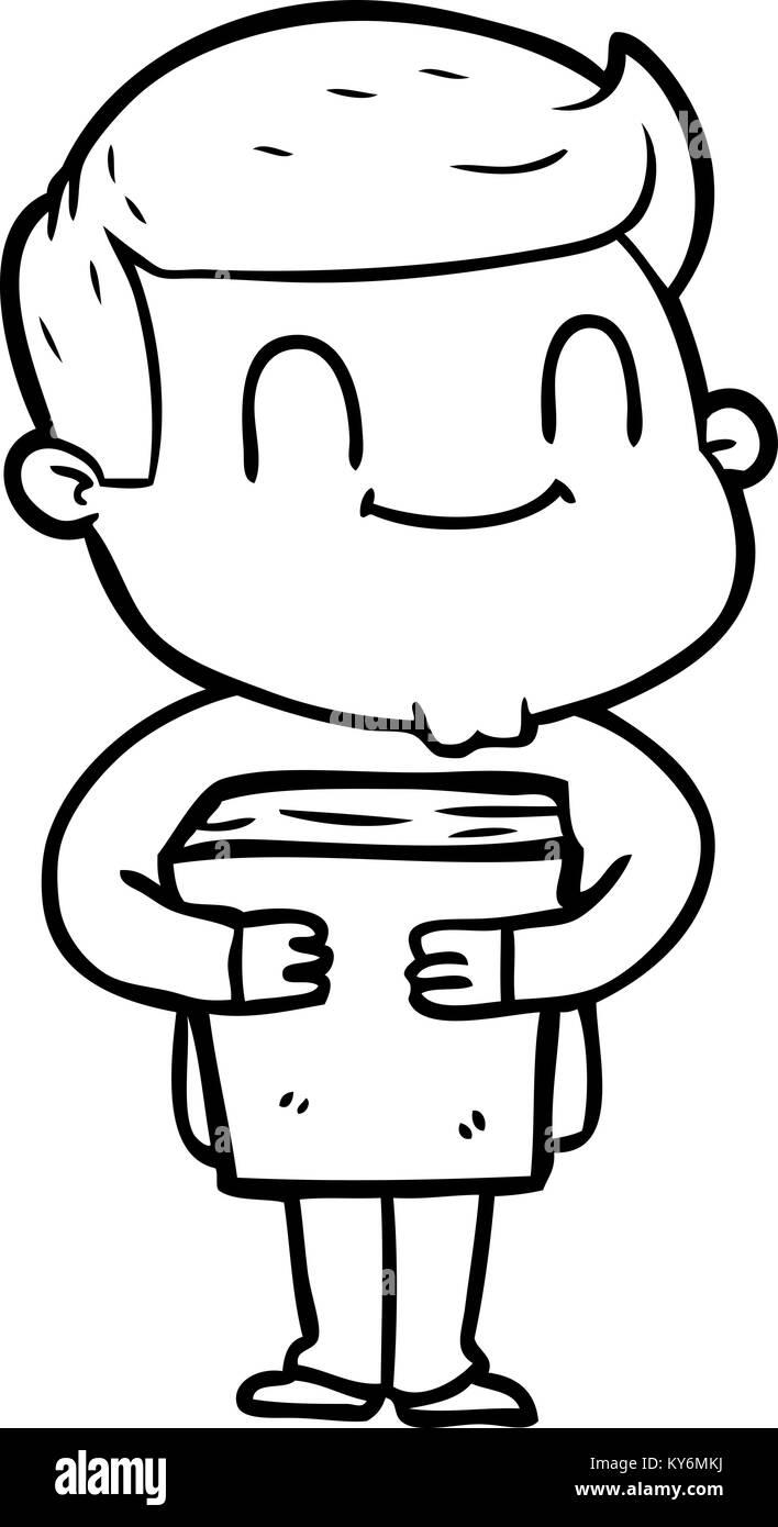 cartoon friendly man Stock Vector Image & Art - Alamy