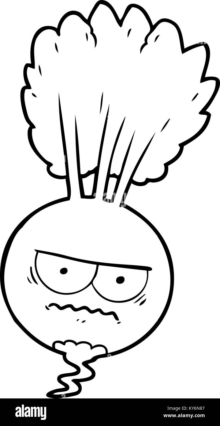 cartoon root vegetable Stock Vector Image & Art - Alamy