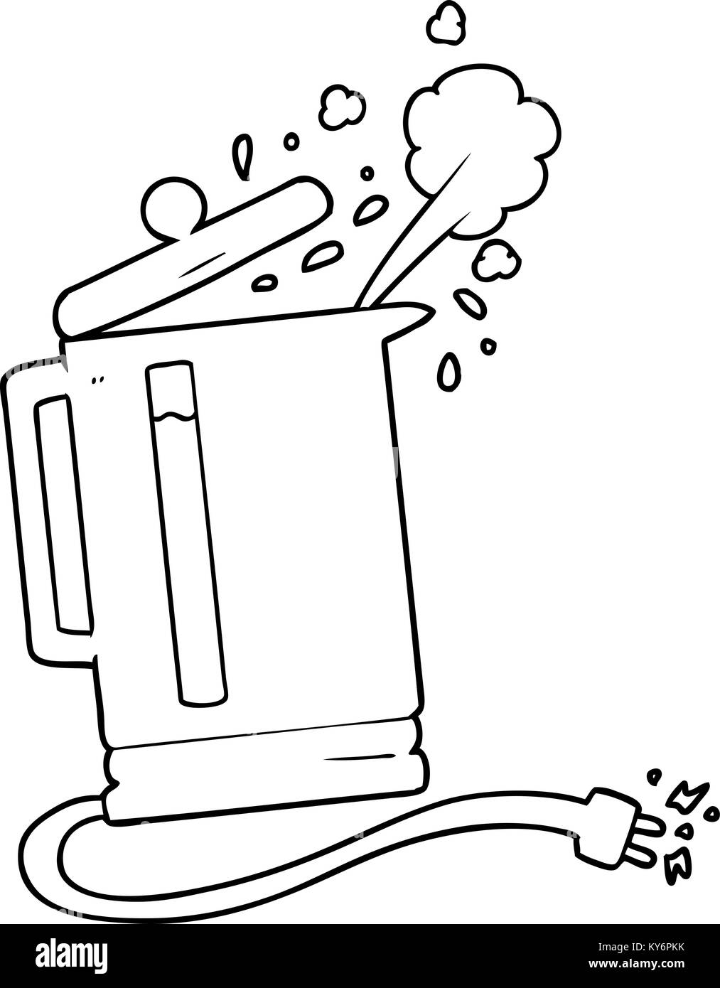 Boiling Kettle Drawing