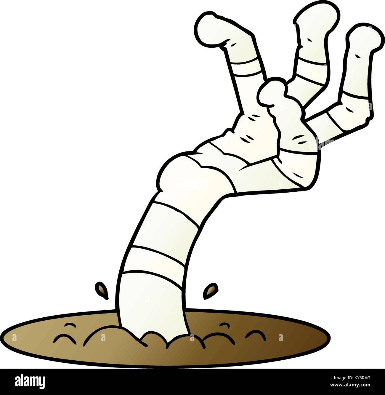 cartoon spooky monster hand Stock Vector Image & Art - Alamy