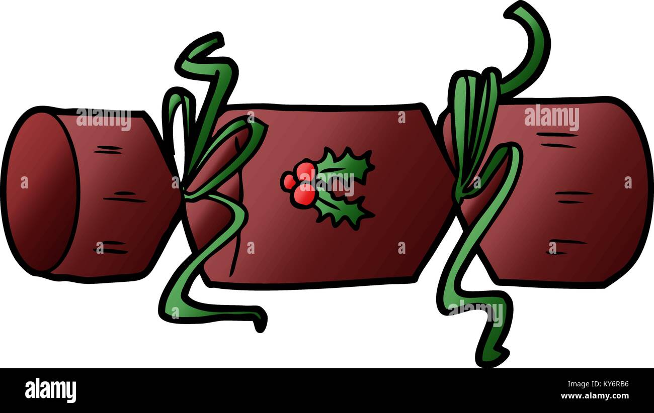 xmas cracker cartoon Stock Vector Image & Art - Alamy