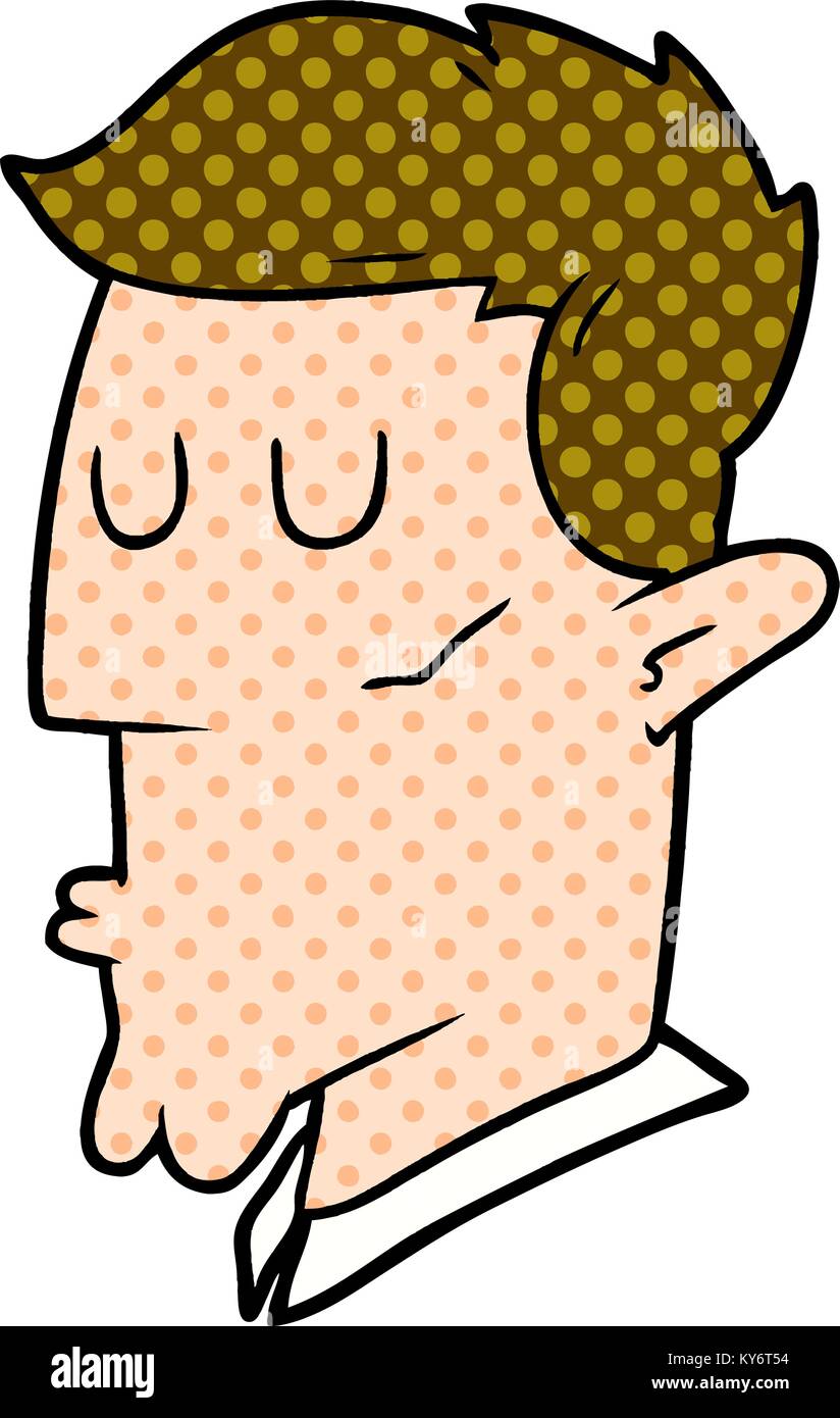 cartoon serious man Stock Vector Image & Art - Alamy