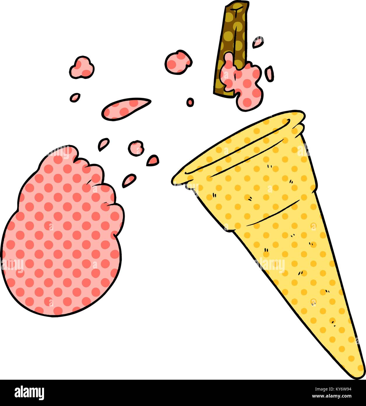 cartoon ice cream Stock Vector Image & Art - Alamy