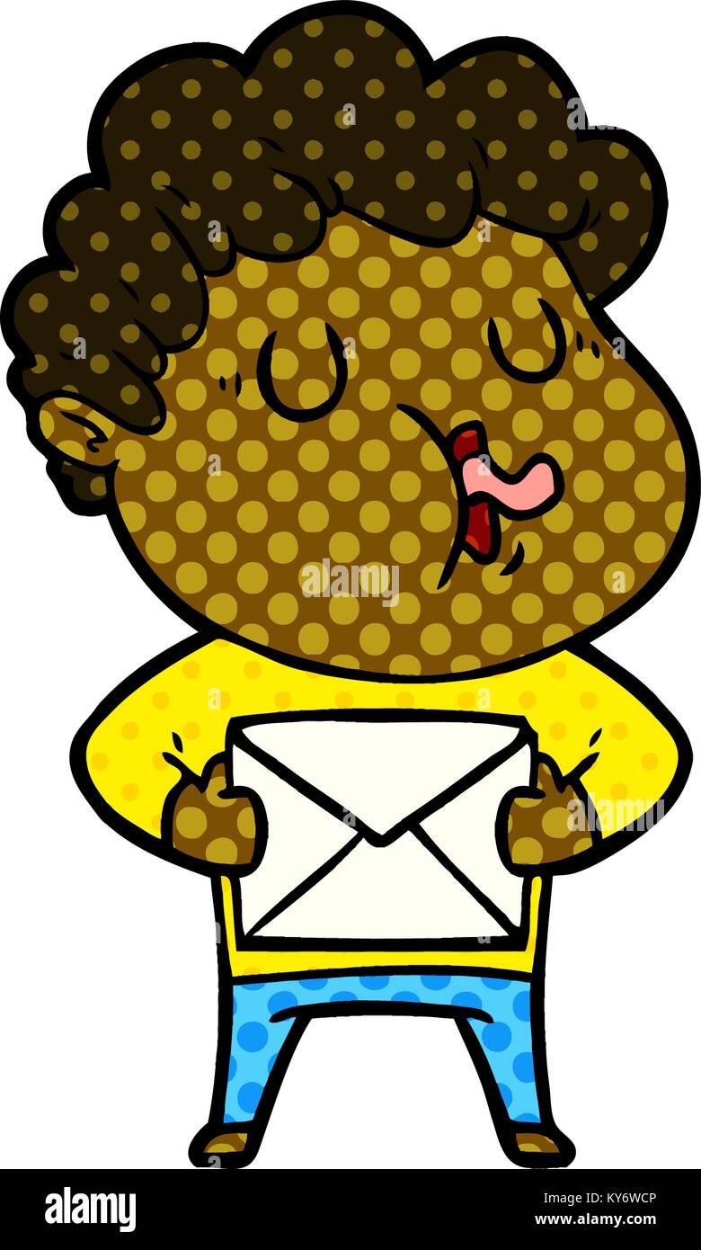 cartoon man singing Stock Vector Image & Art - Alamy