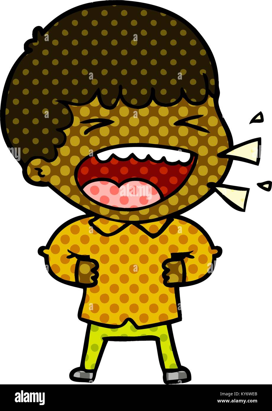 cartoon laughing man Stock Vector Image & Art - Alamy