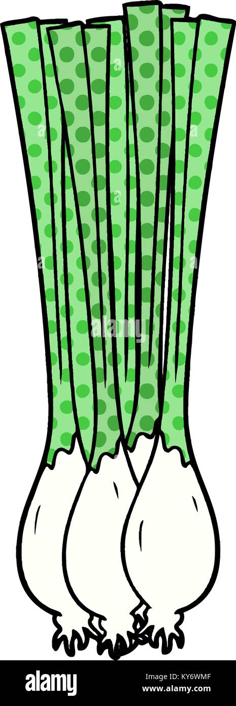 cartoon spring onions Stock Vector Image & Art - Alamy