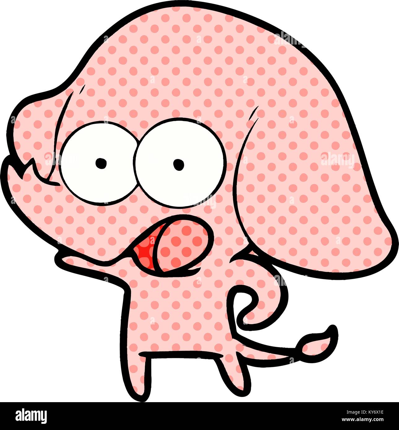 cute cartoon elephant Stock Vector Image & Art - Alamy