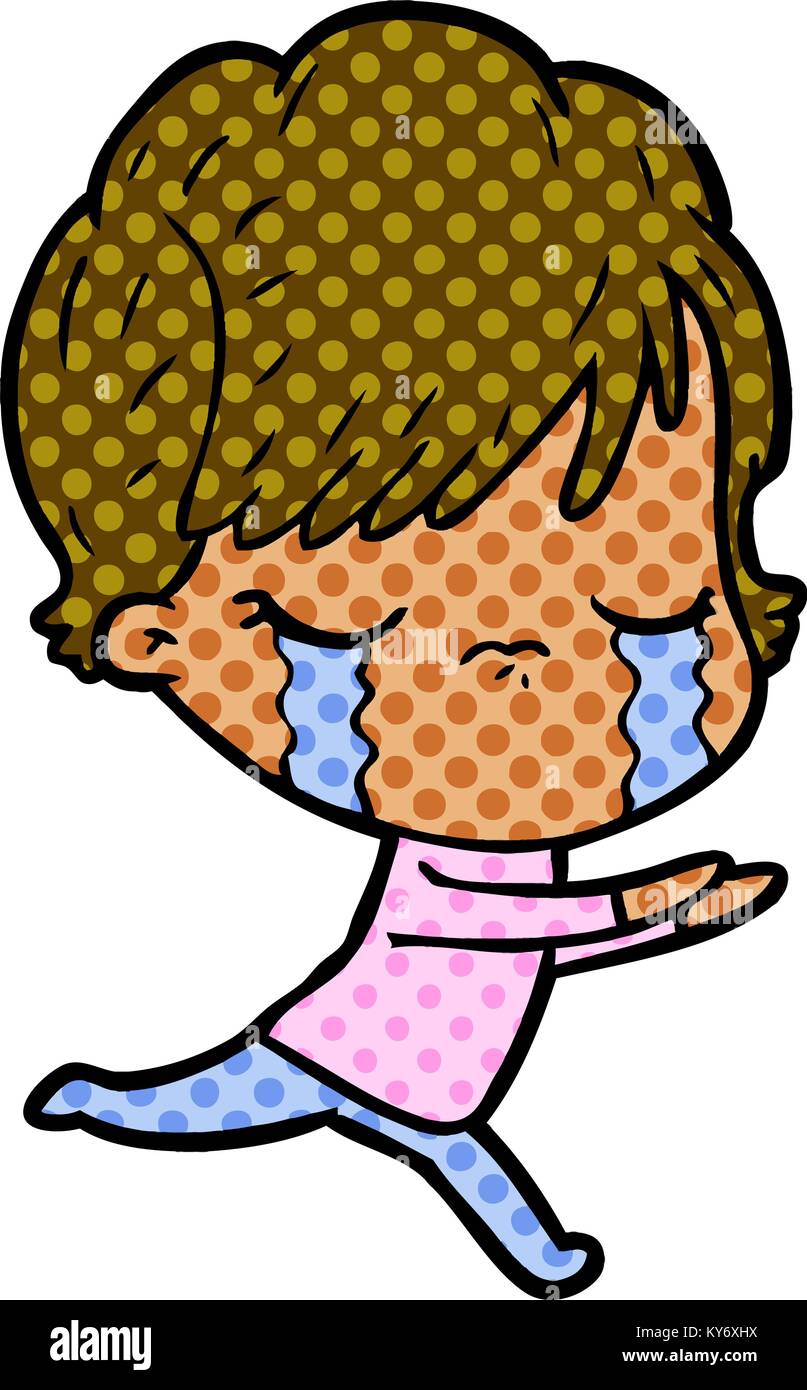 cartoon woman crying Stock Vector Image & Art - Alamy