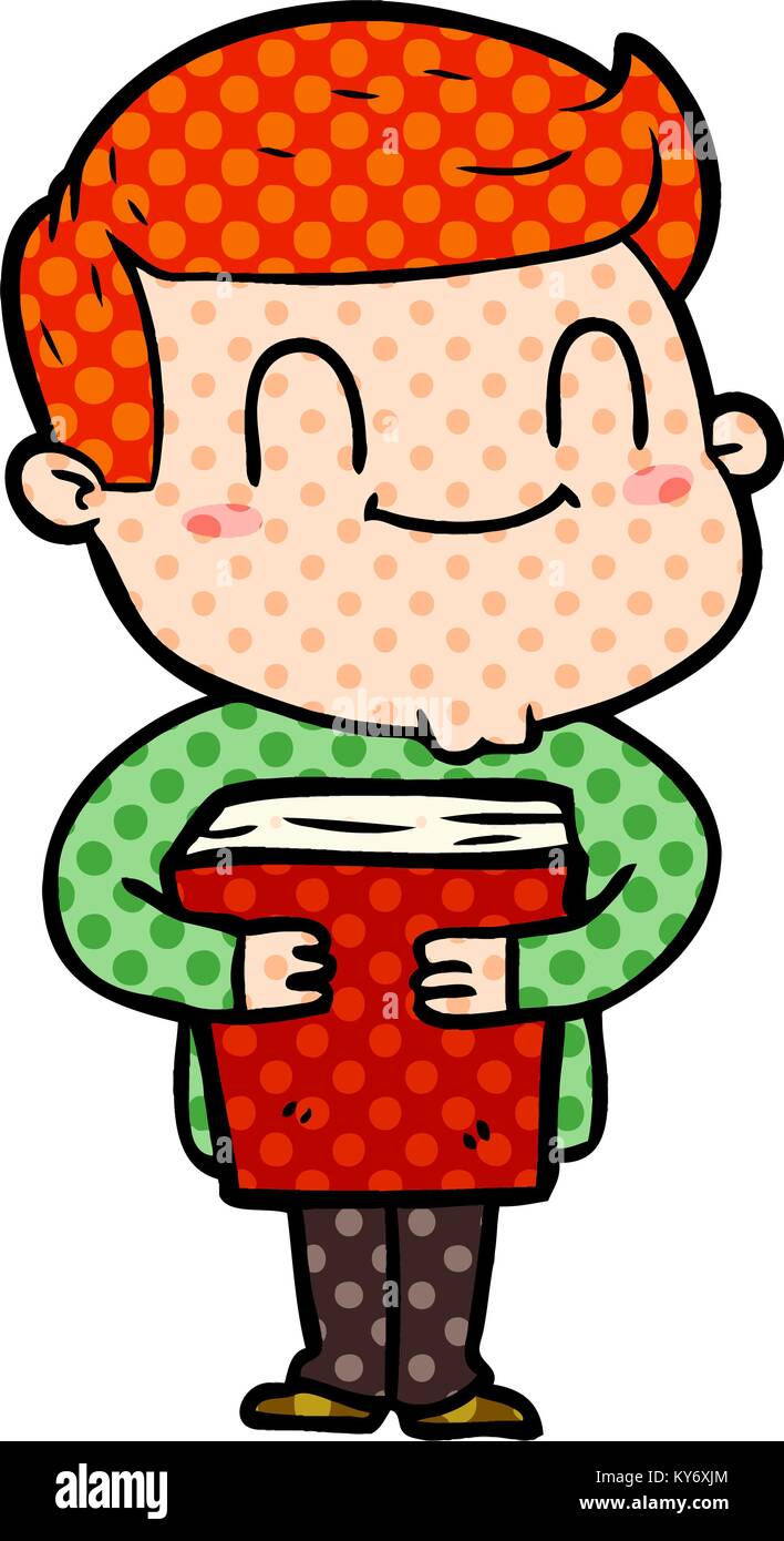 cartoon friendly man Stock Vector Image & Art - Alamy