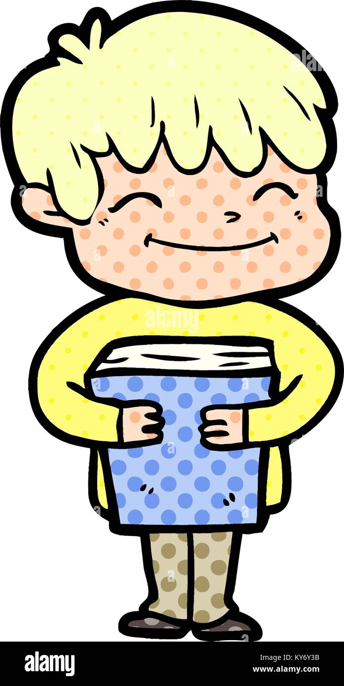 cartoon happy boy Stock Vector Image & Art - Alamy