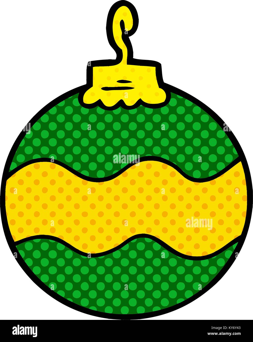 cartoon christmas bauble Stock Vector Image & Art - Alamy