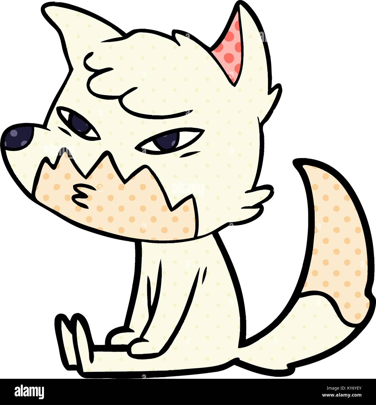 clever cartoon fox Stock Vector Image & Art - Alamy