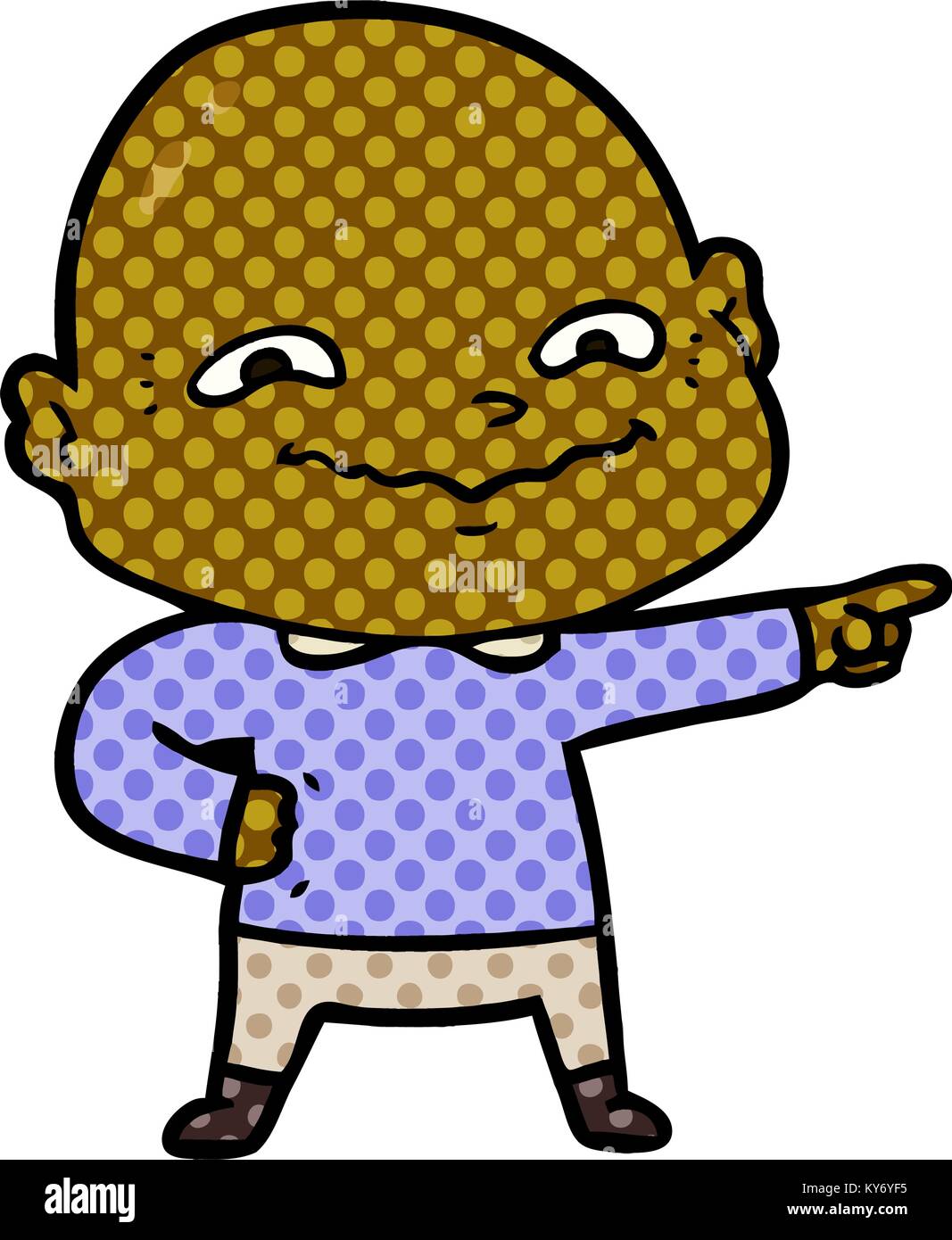 cartoon creepy guy Stock Vector Image & Art - Alamy