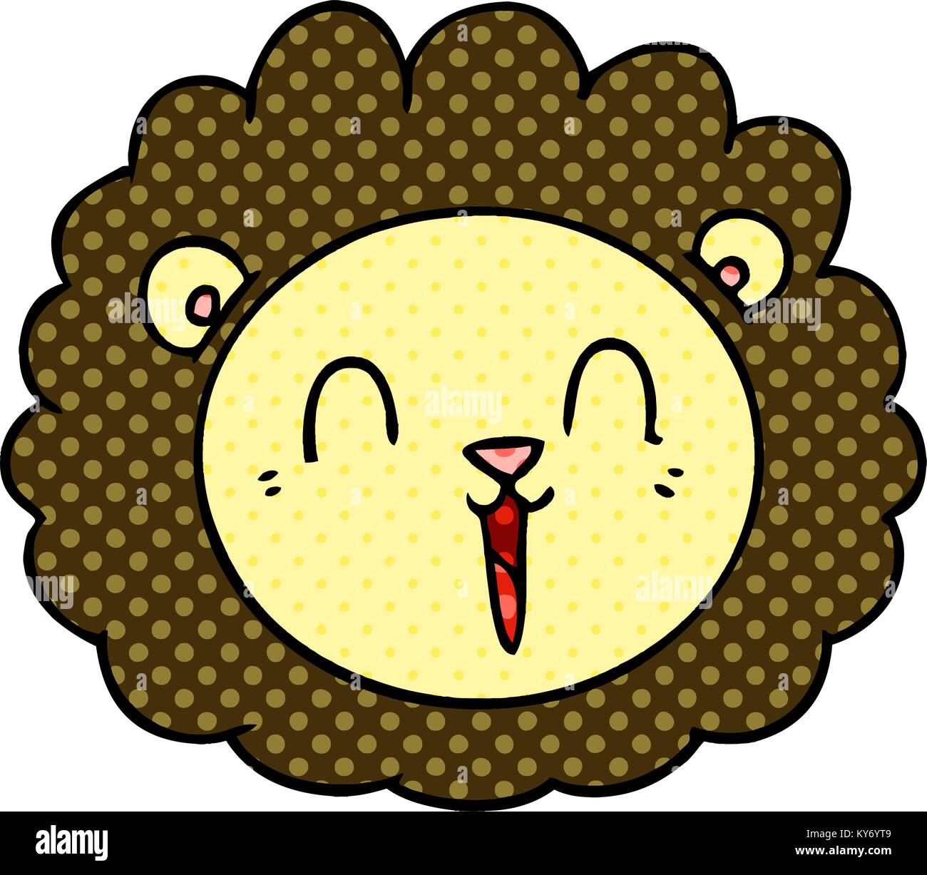 cartoon lion face Stock Vector Image & Art - Alamy