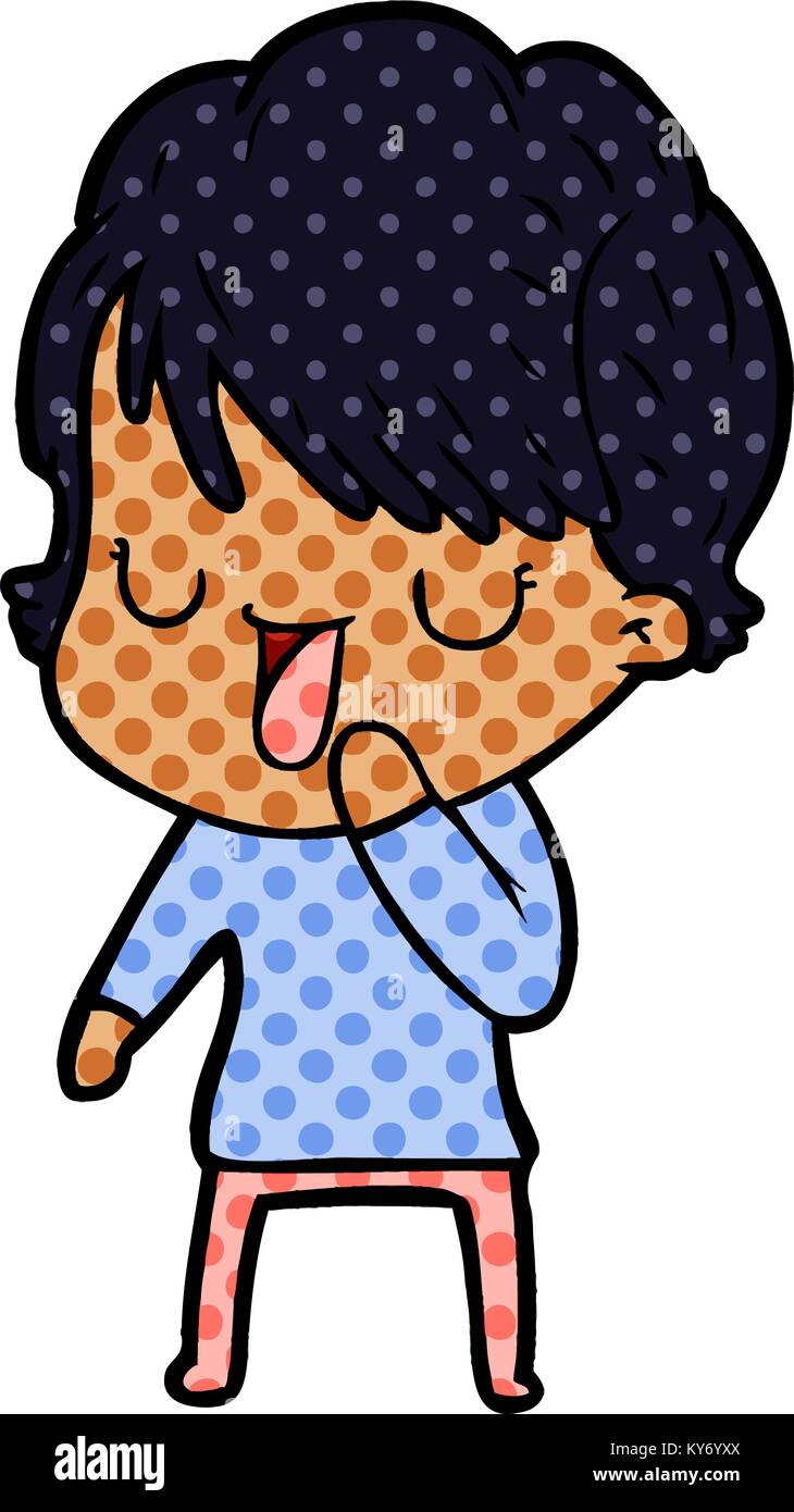 cartoon woman talking Stock Vector Image & Art - Alamy