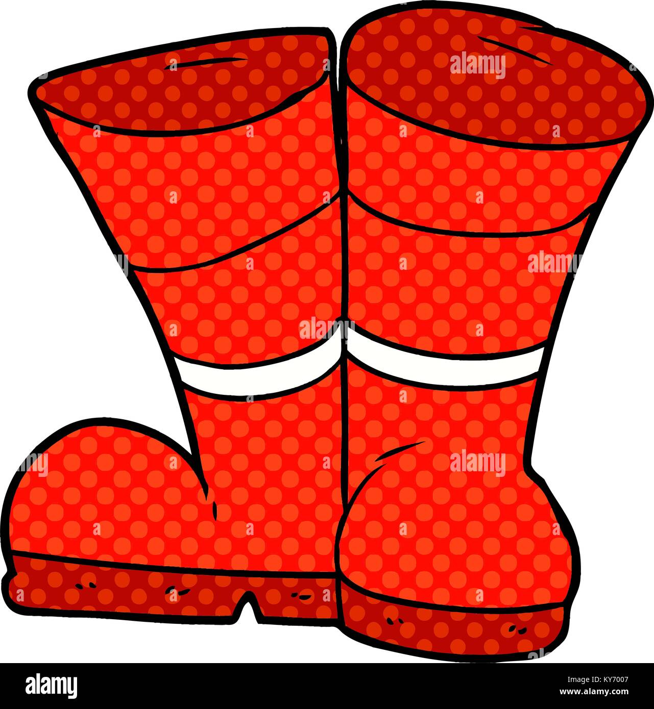 wellington boots cartoon Stock Vector Image & Art - Alamy