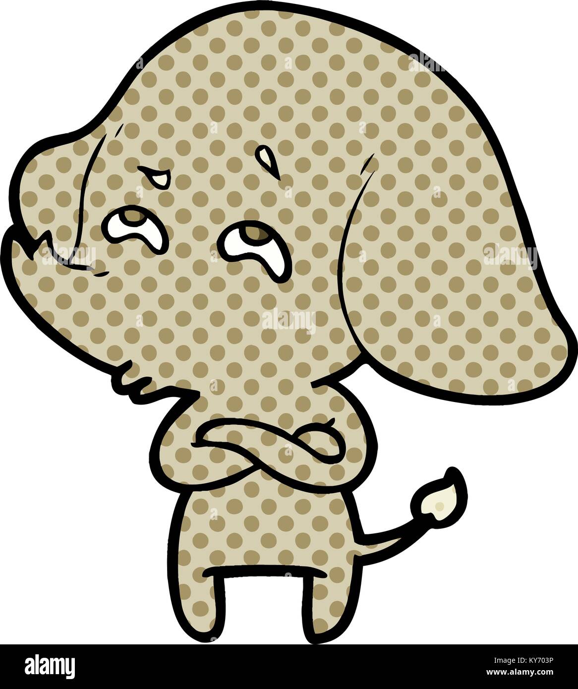 cartoon elephant remembering Stock Vector Image & Art - Alamy