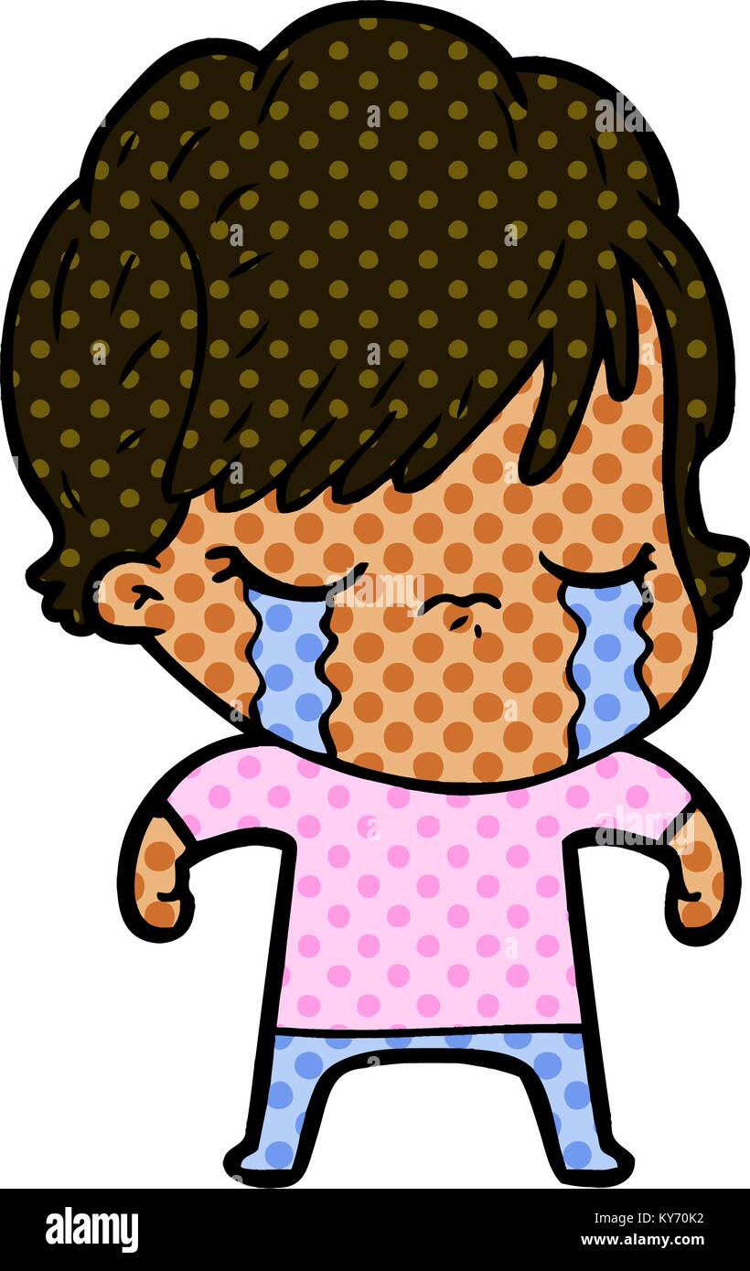 cartoon woman crying Stock Vector Image & Art - Alamy