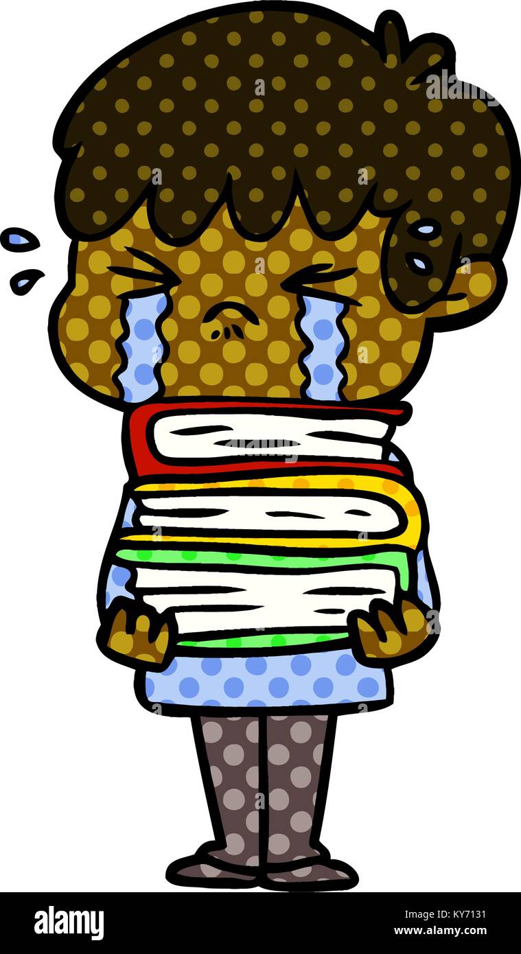 cartoon boy crying Stock Vector Image & Art - Alamy