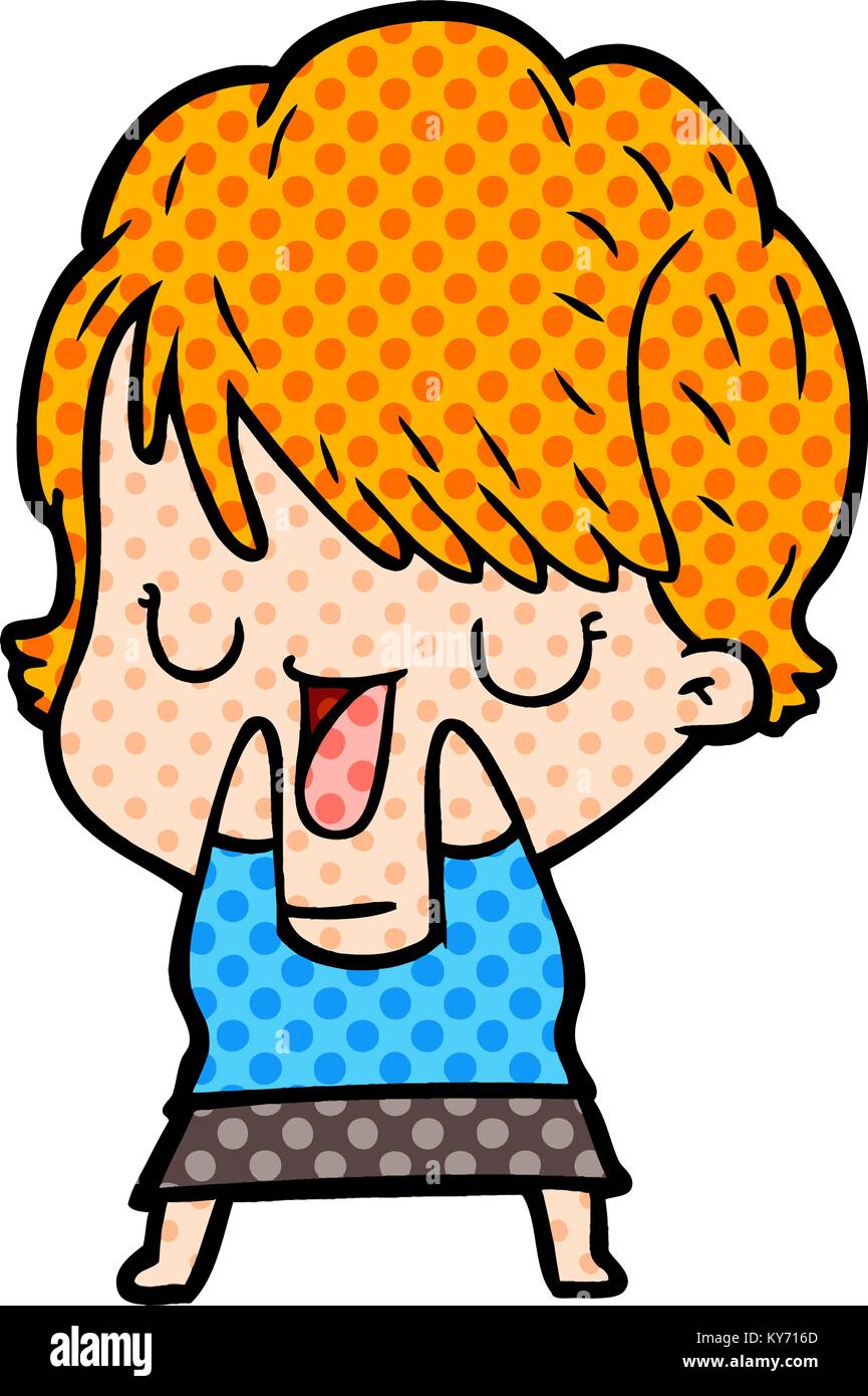 cartoon woman talking Stock Vector Image & Art - Alamy