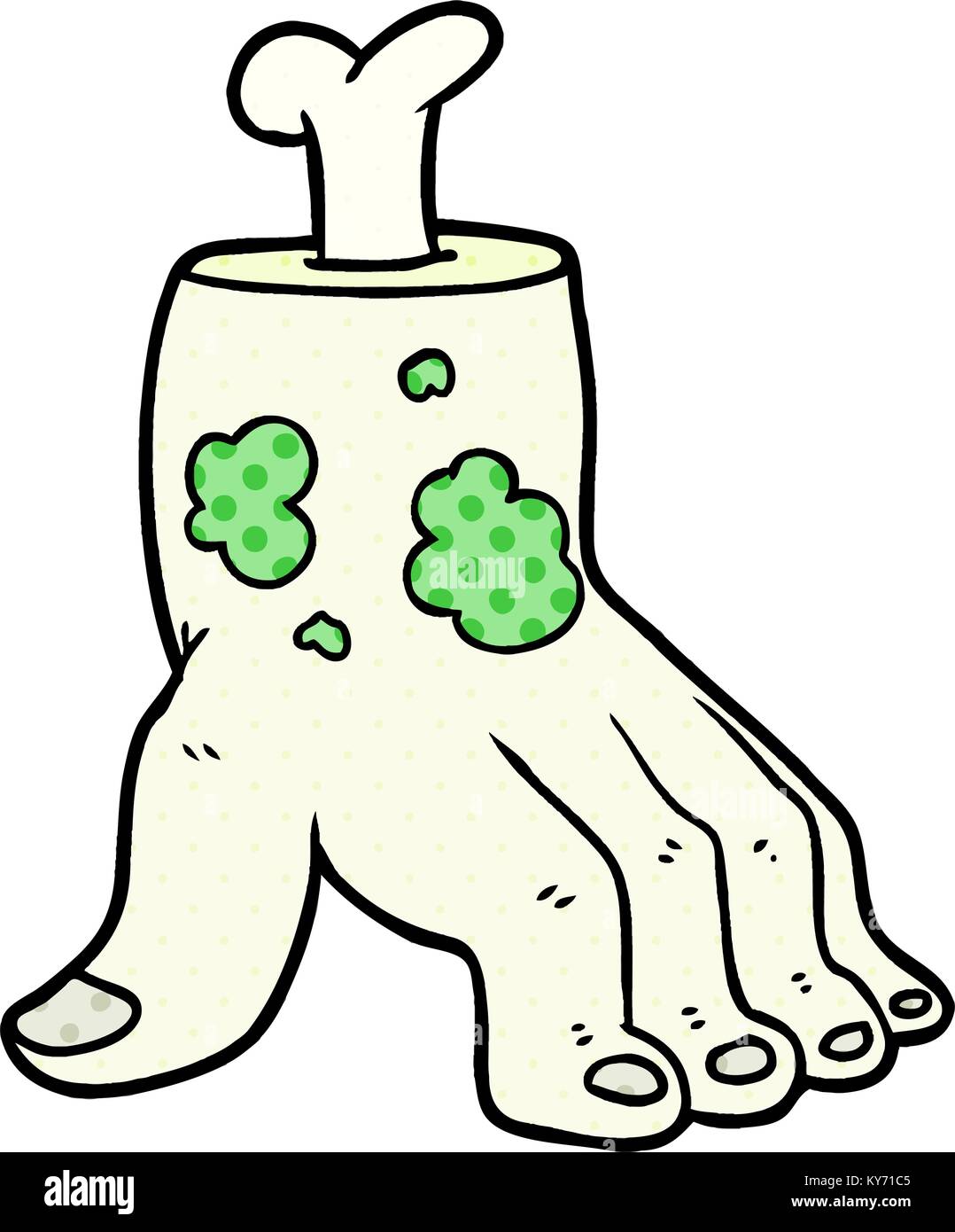 spooky zombie hand cartoon Stock Vector Image & Art - Alamy