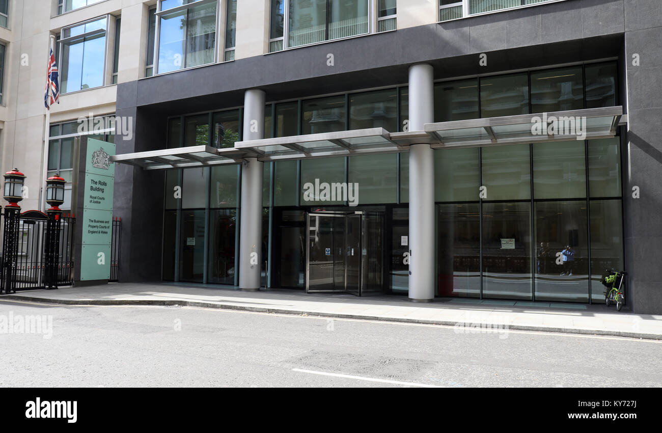 The Rolls Building High Court London Stock Photo - Alamy