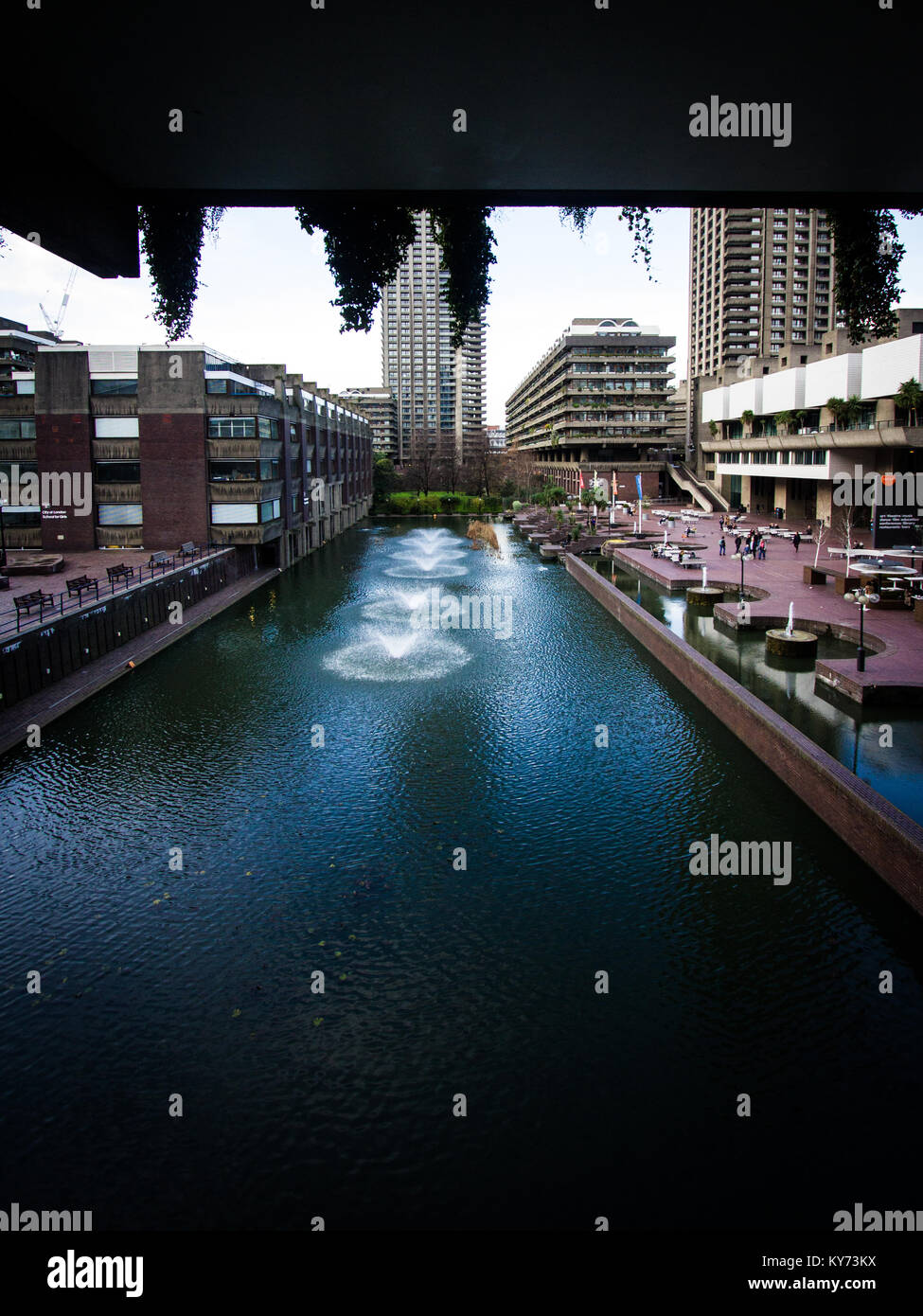 Views of the Barbican centre Stock Photo - Alamy