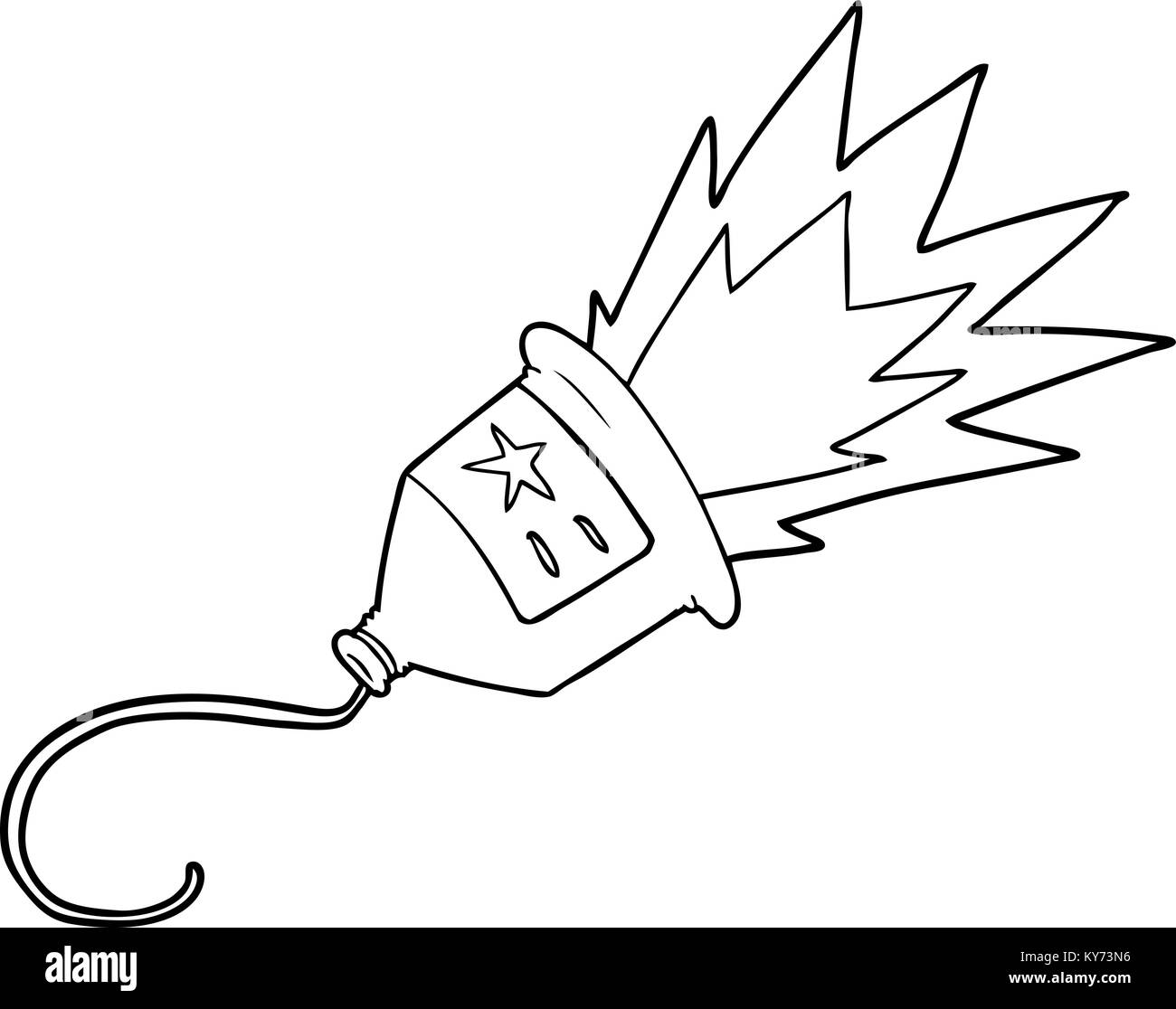 party popper cartoon Stock Vector Image & Art - Alamy