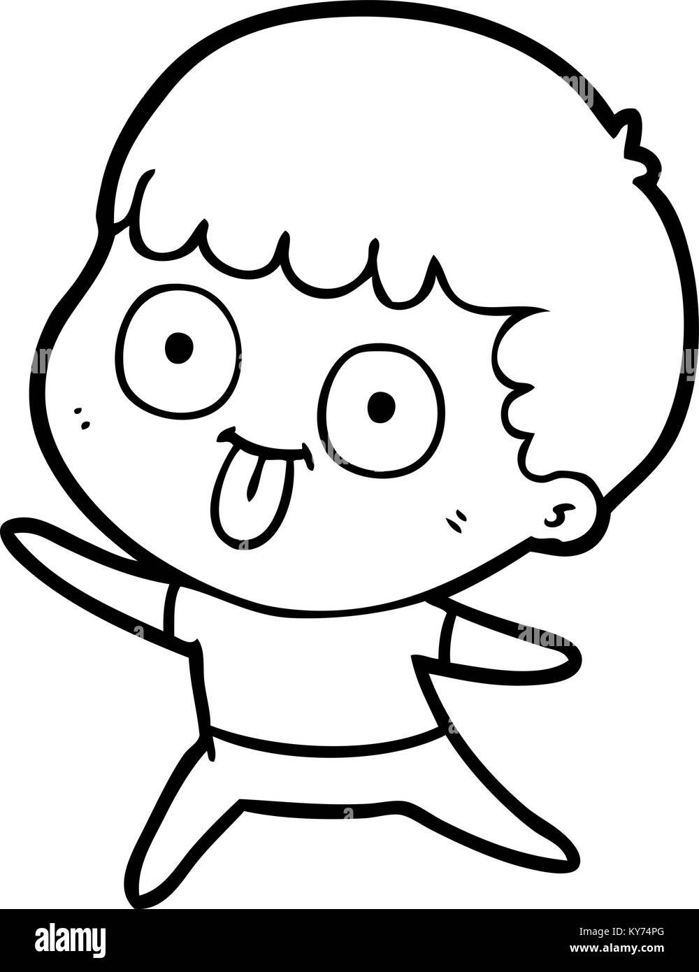 cartoon man staring Stock Vector Image & Art - Alamy