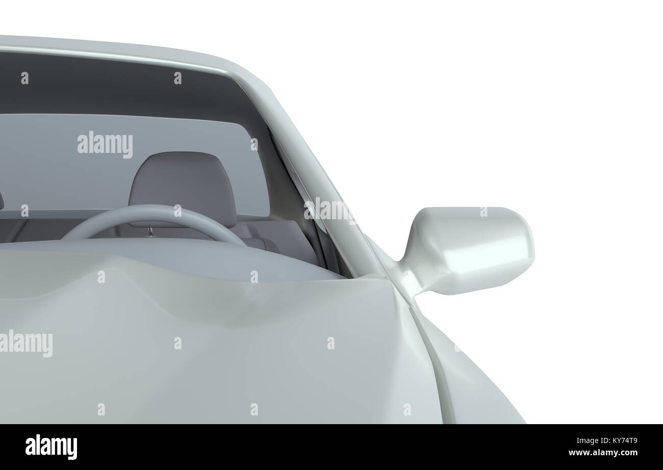 Car isolated on white Stock Photo - Alamy