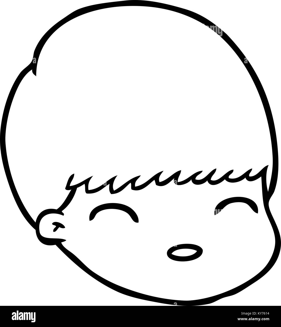 cartoon male face Stock Vector Image & Art - Alamy