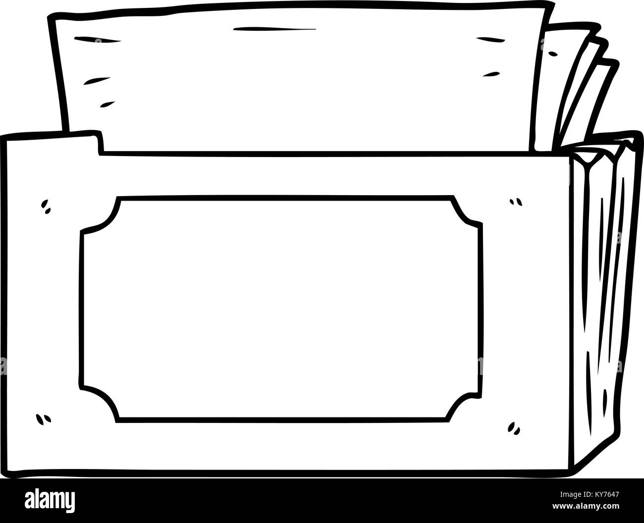 cartoon folder of files Stock Vector Image & Art - Alamy