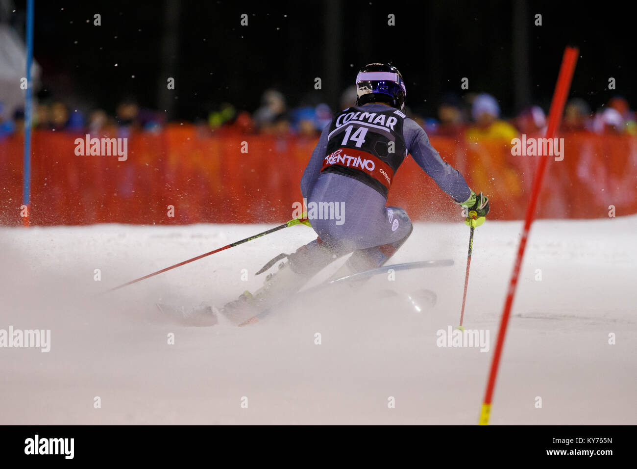 Madonna di Campiglio, Italy 22 December 2017. PINTURAULT Alexis (Fra ...