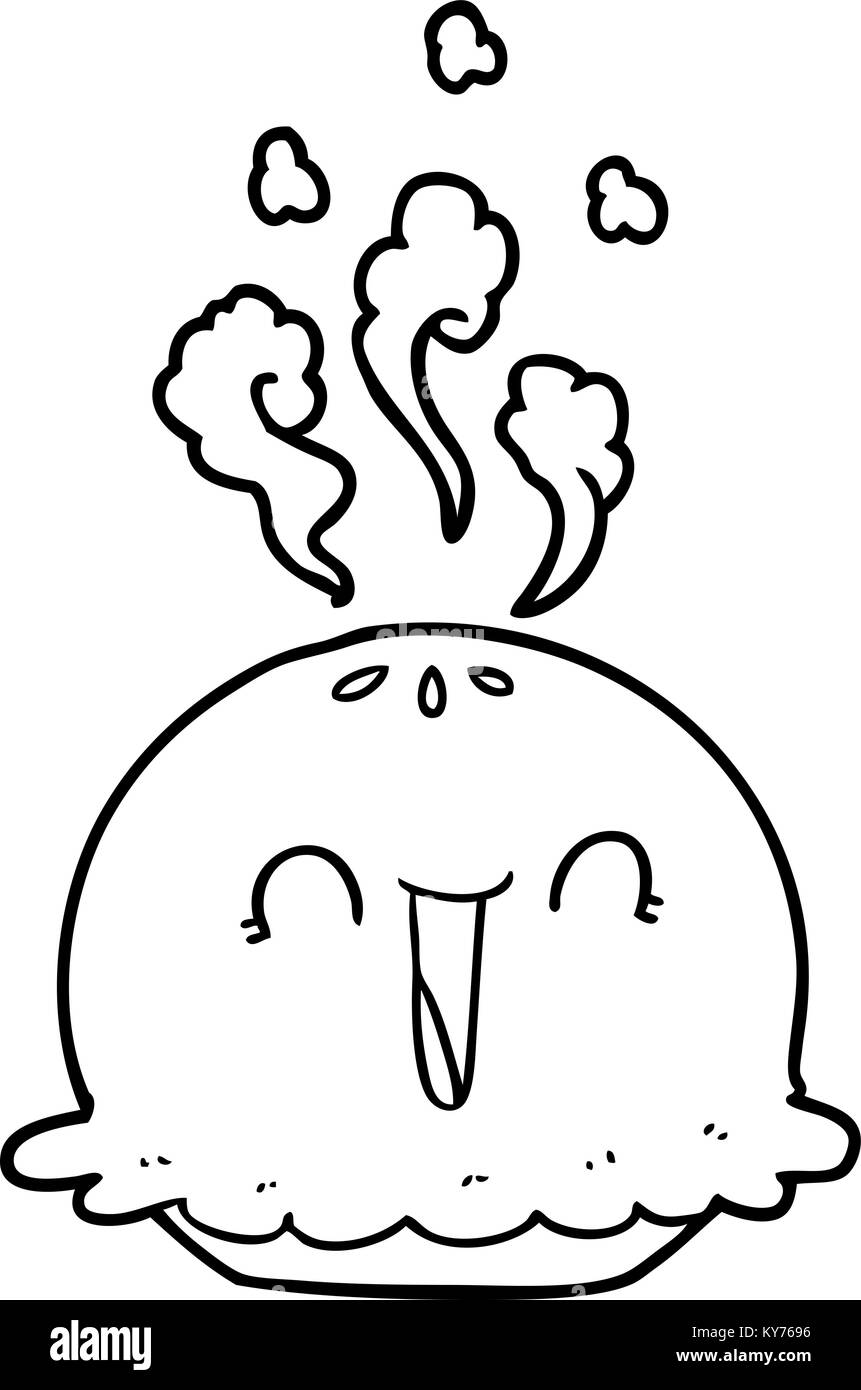 cartoon happy pie Stock Vector Image & Art - Alamy