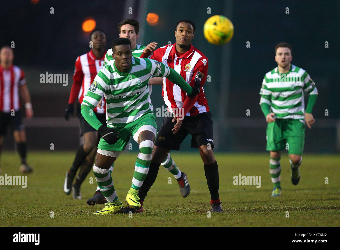 Steven Sylvester of Waltham Abbey and Theo Fairweather-Johnson of ...