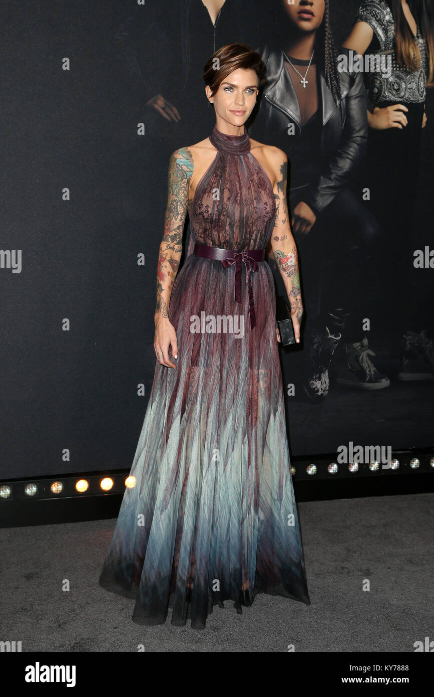 Premiere Of Universal Pictures' 'Pitch Perfect 3' Featuring: Ruby Rose ...