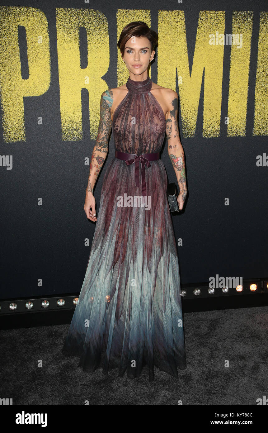 Premiere Of Universal Pictures' 'Pitch Perfect 3' Featuring: Ruby Rose ...