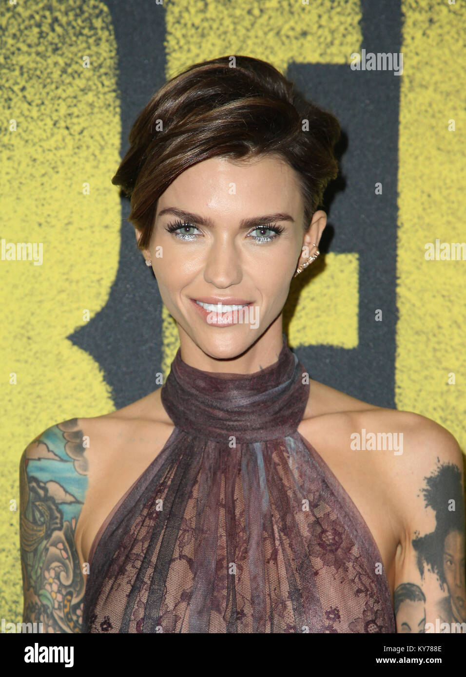 Premiere Of Universal Pictures' 'Pitch Perfect 3' Featuring: Ruby Rose ...