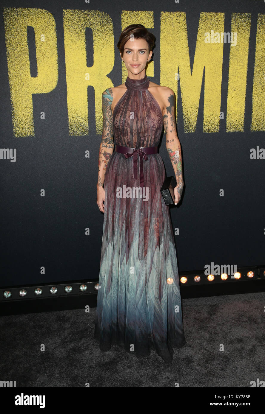 Premiere Of Universal Pictures' 'Pitch Perfect 3' Featuring: Ruby Rose ...