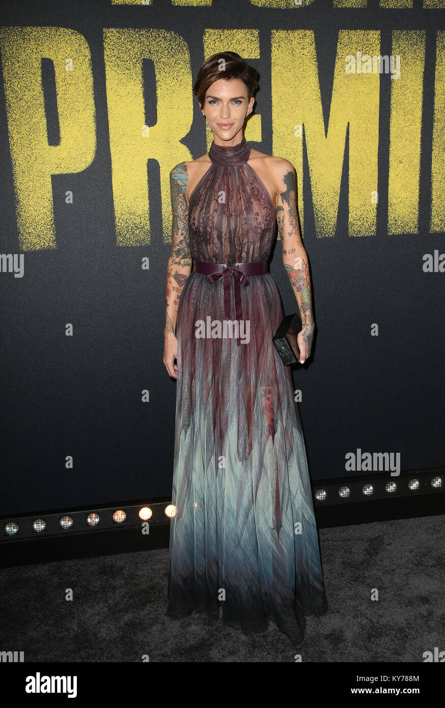 Premiere Of Universal Pictures' 'Pitch Perfect 3' Featuring: Ruby Rose ...