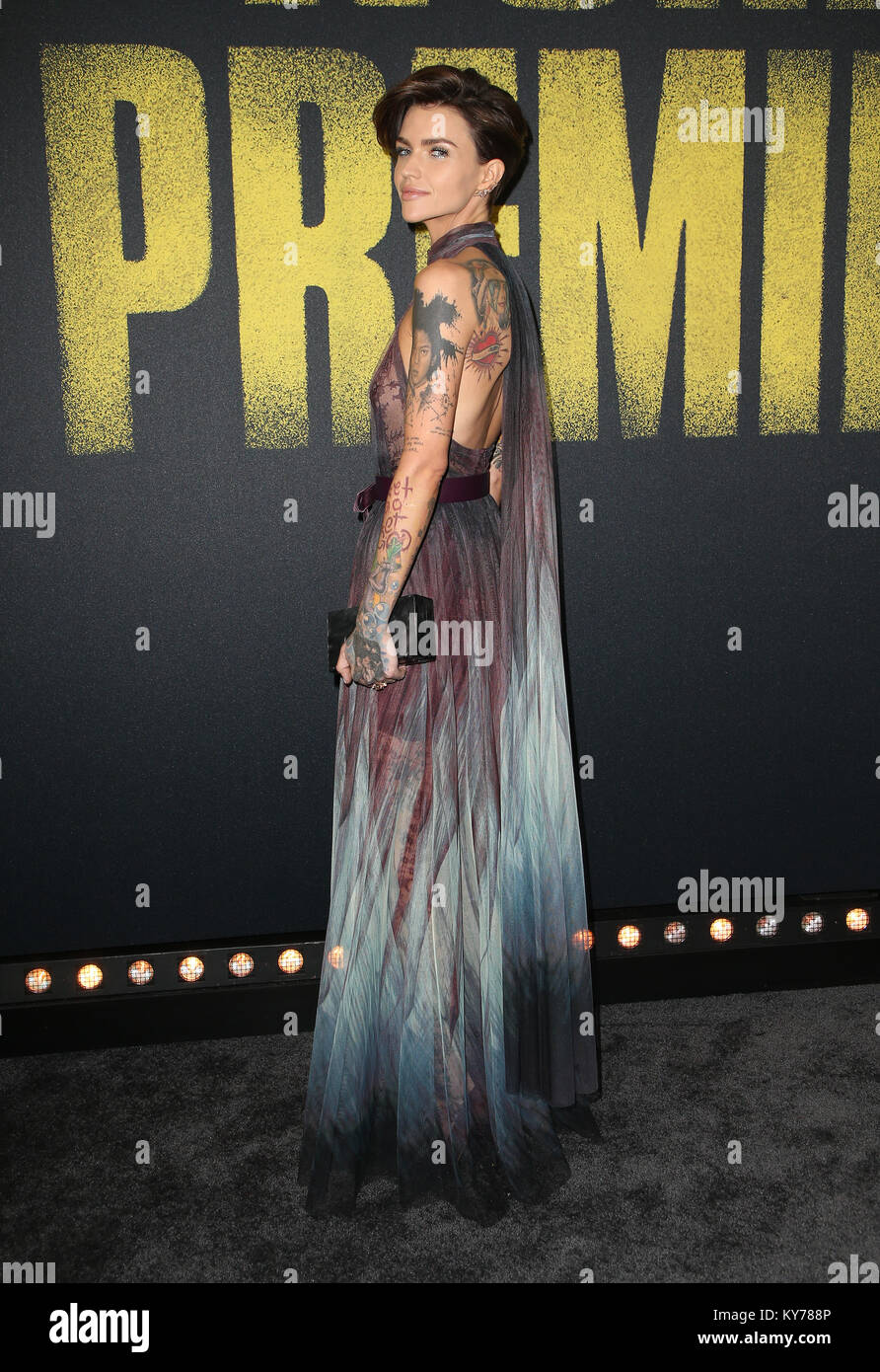 Premiere Of Universal Pictures' 'Pitch Perfect 3' Featuring: Ruby Rose ...