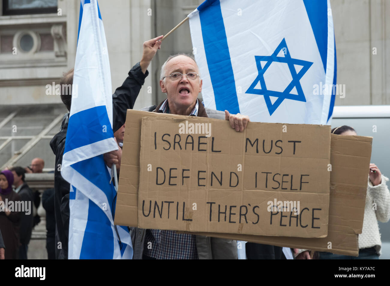 Benjamin netanyahu poster hi-res stock photography and images - Alamy
