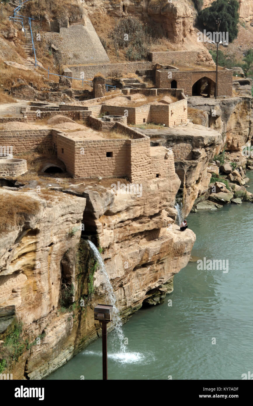 River and waterfall in Shushtar, Iran Stock Photo - Alamy