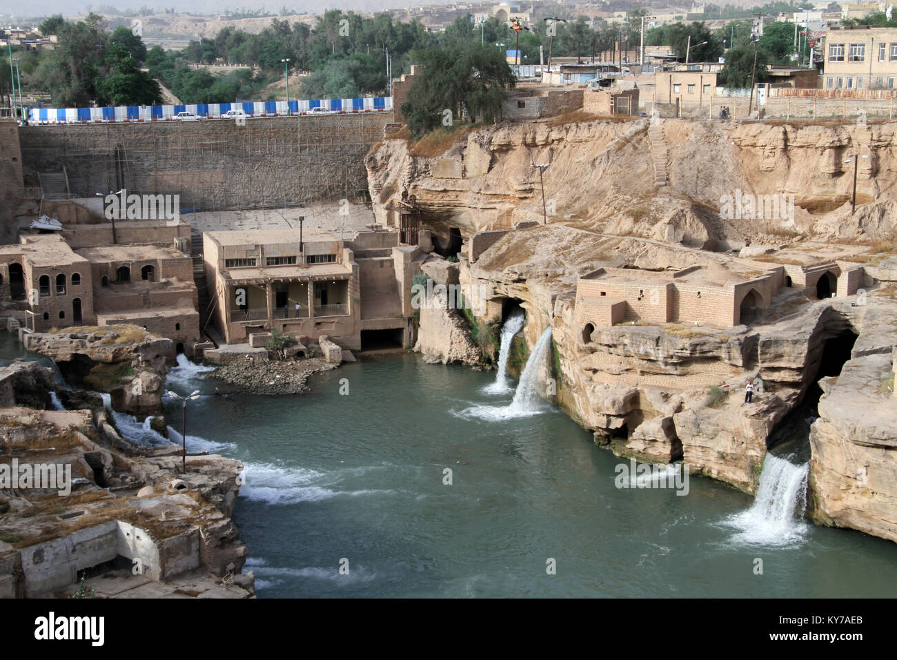 Bridge and ruins in Shushtar, Iran Stock Photo - Alamy