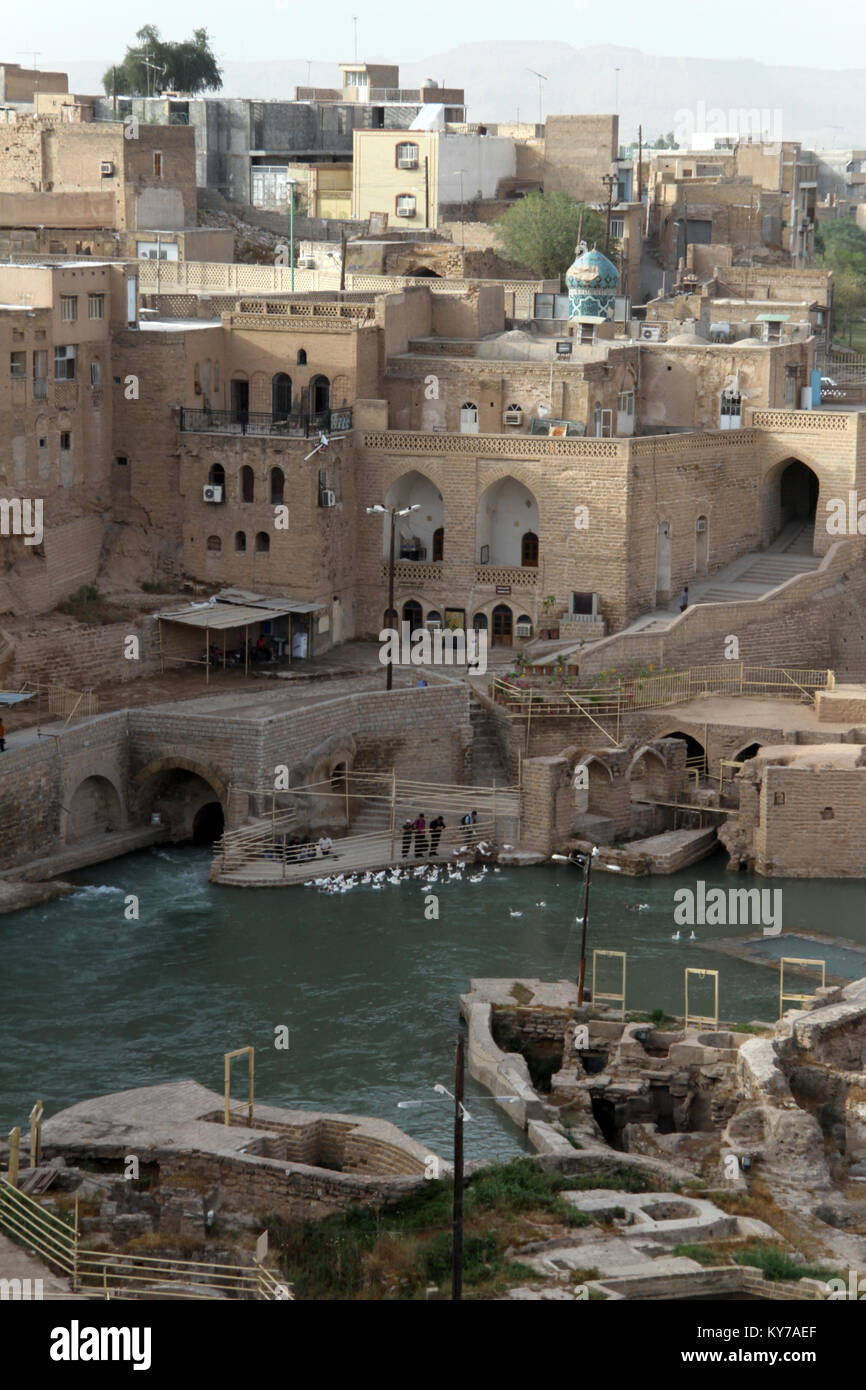 Ruins and waterfalls in Shushtar, Iran Stock Photo - Alamy