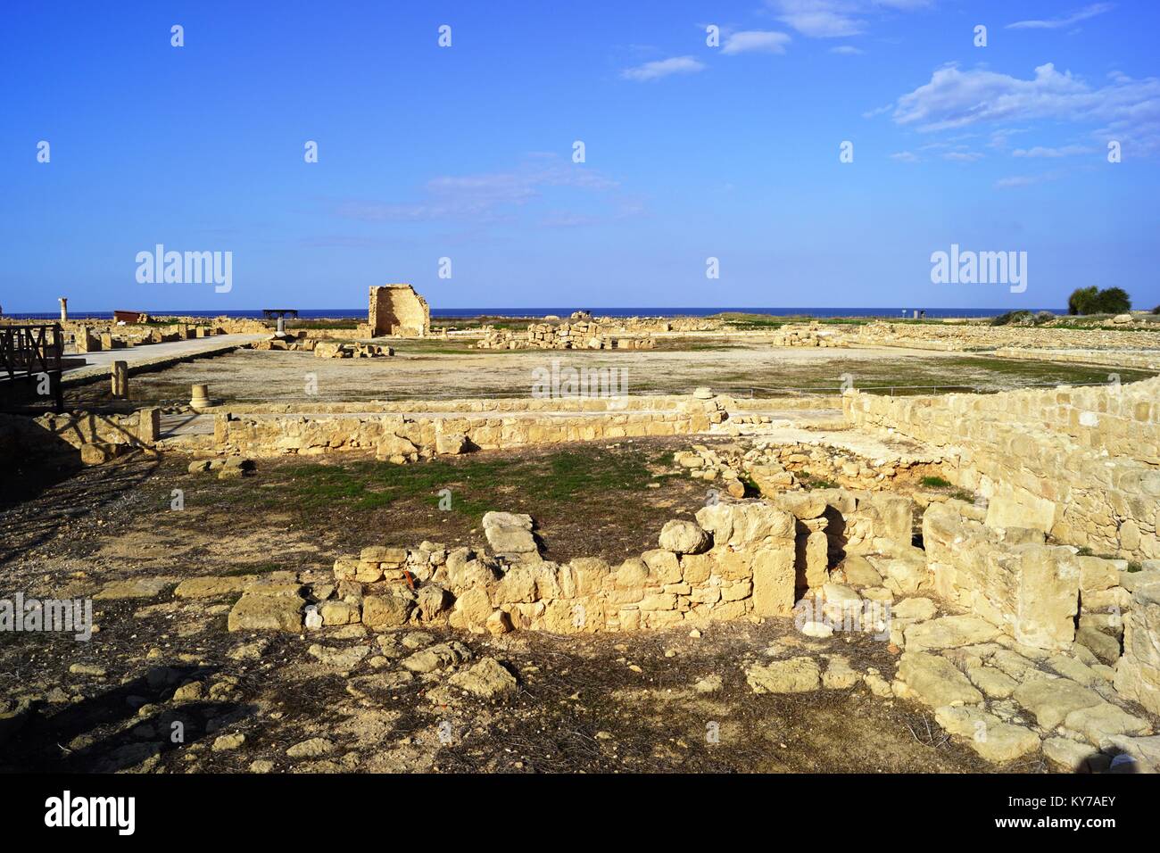 Paphos Archaeological Park, Paphos, Cyprus Stock Photo - Alamy