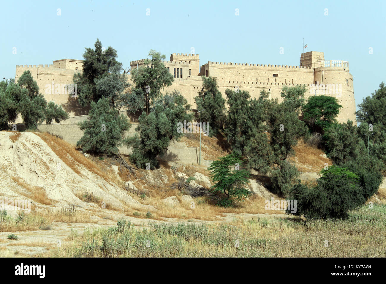 Old fortress on the hill in Shush, Iran Stock Photo - Alamy